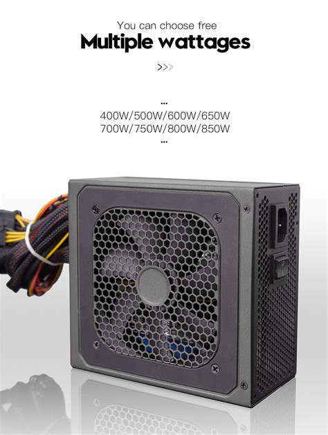 Factory Direct High Quality China Wholesale 600w Power Supply Full