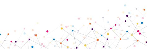 Website Header Or Banner Design With Abstract Geometric Background Connecting Dots And Lines