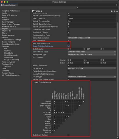 Enhanced Physics Performance For Smooth Gameplay Unity