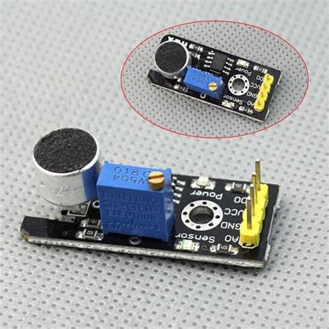 Module Capteur Bruit Son Sonore Détection Microphone Mic Contrôleur Pr