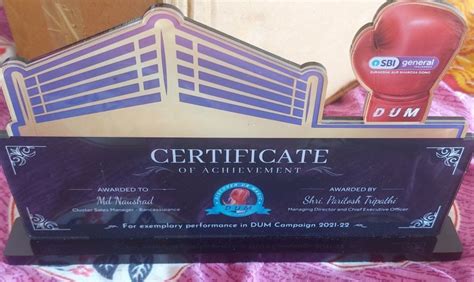 Mohammad Naushad On Linkedin Received Award From Our Md Andceo For