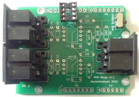 Arduino Uno Dual Merge Midi Shield” Part 3 Simple Diy Electronic Music Projects