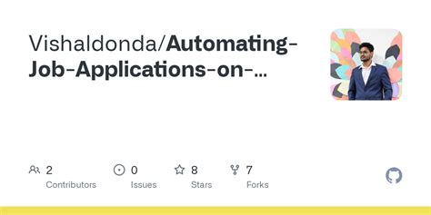 Github Vishaldondaautomating Job Applications On Linkedin With Ai