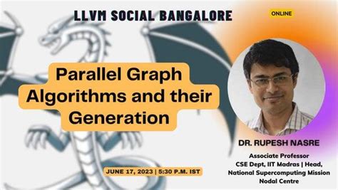 Ashutosh Pandey On Linkedin Parallel Graph Algorithms And Their Generation Online Only Sat