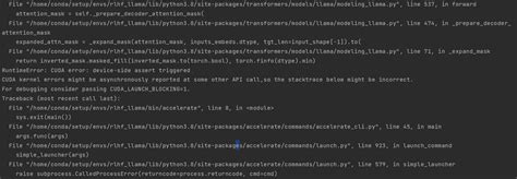 运行 train llm with rl py 是会在 ppo trainer generate 报如下的错误请教解决 Issue jasonvanf llama