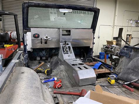 Jeep Tj Aluminum Dash Custom Metal Dashboard Panel Kit Genright Off