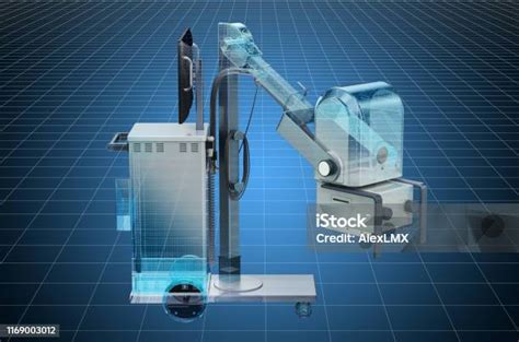 모바일 엑스레이 기계의 시각화 3d Cad 모델 3d 렌더링 X 레이 장비에 대한 스톡 사진 및 기타 이미지 X 레이 장비 유동성 계획 Istock