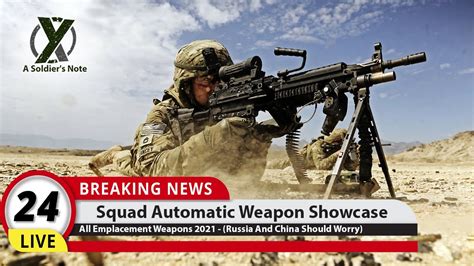Squad Automatic Weapon Showcase All Emplacement Weapons 2021