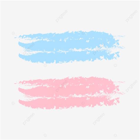 분홍색과 하늘색 브러시 스트로크 Desing 벡터 라이트 블루 브러쉬 패닛 핑크 브러쉬 배너 브러시 스트로크 Png 일러스트 및 벡터 에 대한 무료 다운로드