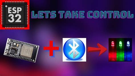 How To Turn Your Esp32 Into A Bluetooth Controlled Led Light Youtube