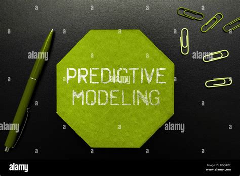 Writing Displaying Text Predictive Modeling Internet Concept