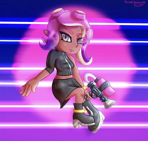 After Playing Splatoon 3 Nonstop I Decided To Redraw My Old Agent 8