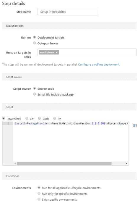 The Nullfactory Deploy Dynamics Crm Solutions Using Vsts And Octopus