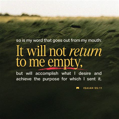 Isaiah 55 9 11 For As The Heavens Are Higher Than The Earth So Are