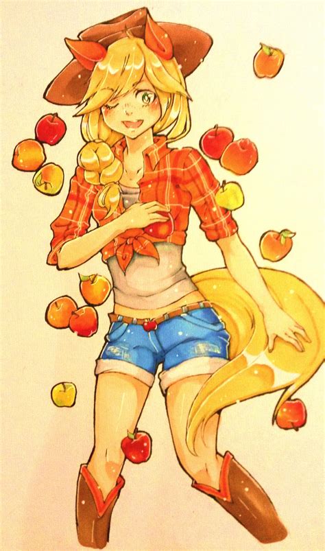 Applejack By Lucatlula On Deviantart