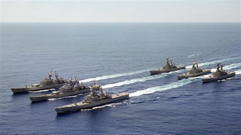 Half Dozen Cgns Of Readex 1 81 The Entire Virginia And California Classes Of Cgns Front Row