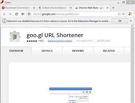 How To Install Google Chrome Extensions In Opera