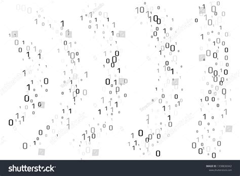 Binary Data Vector Design Element Digital Stock Vector Royalty Free