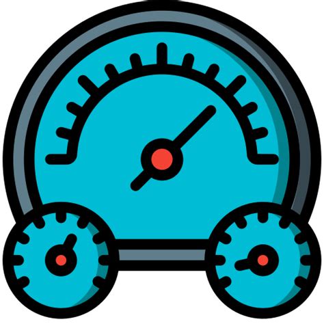 Gauge Basic Miscellany Lineal Color Icon