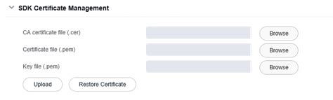 Managing Sdk Certificates Sdc 100 Sdc 1000 Product Documentationc