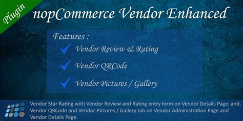 Vendor Enhanced Nopcommerce Plugin By Stangisa Codester