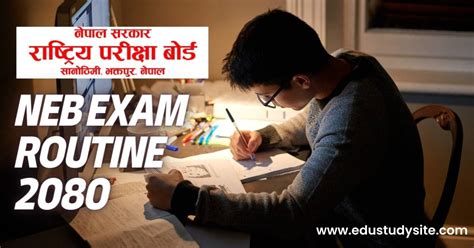 Class 12 Routine Neb Exam Routine 2080