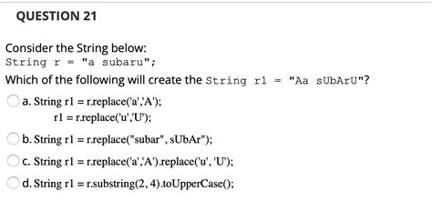 Answered Consider The String Below String R Bartleby