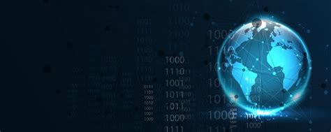 글로벌 네트워크 연결 세계 지도 추상 기술 배경 글로벌 비즈니스 혁신 개념 프리미엄 벡터