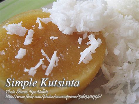 Simple Kutsinta Cuchinta Kawaling Pinoy Tasty Recipes