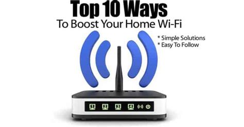 Top Home Wi Fi BoostIng Tips