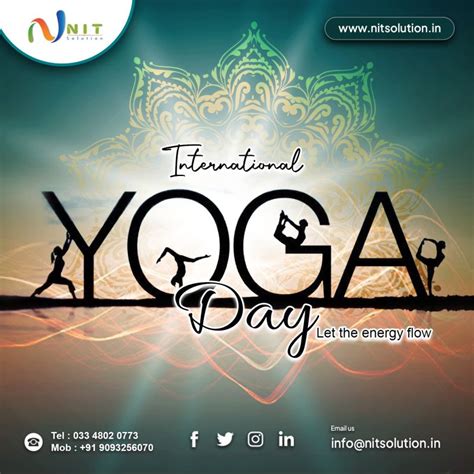 Nit Solution Pvt Ltd On Linkedin Internationalyogaday Wellnessatwork Mindfulness