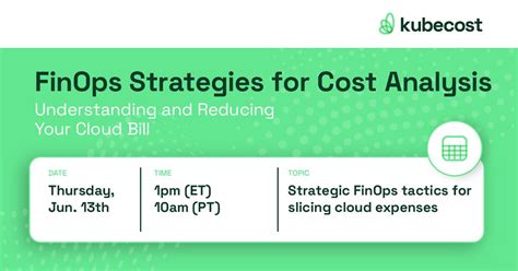 Kubecost On Linkedin Webinar Series Monthly Kubechats