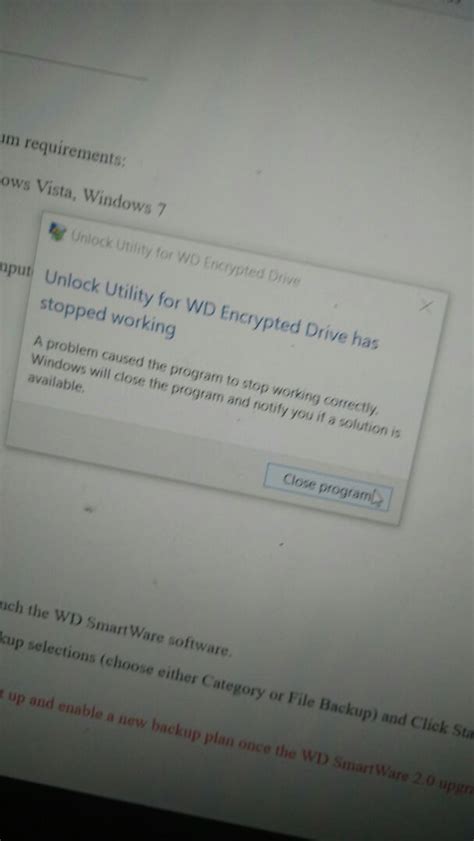 My WD External Hard Disk Unlocker Not Working Any Solutions My Passport WD Community