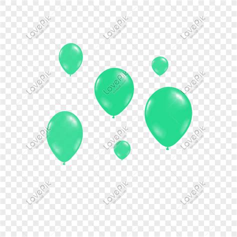 다채로운 풍선 비행 장식 Png 일러스트 무료 다운로드 Lovepik