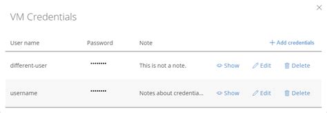 I Need The User Name And Password For My Vm Skytap Help And Documentation
