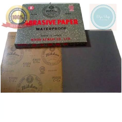 Jual Nikken Amplas Original 60 80 100 120 150 220 240 320 360 400 500