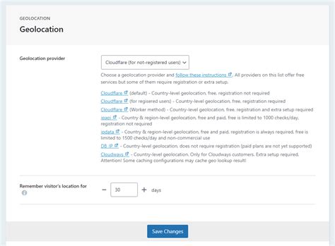 Geolocation Integration For Wordpress • Wp Full Picture