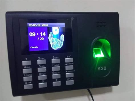 Model Name Number K30 Biometric Fingerprint Attendance System At ₹ 6000 Piece In Chennai