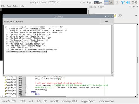 Book Management System With Python And Sqlite3 By Jc Analytics Vidhya Medium