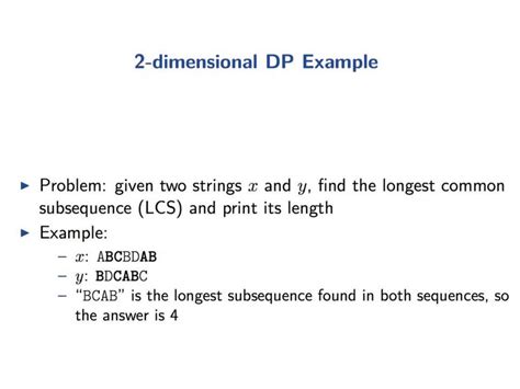 Dynamic Programming презентация онлайн