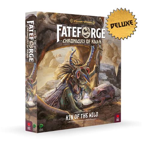 Fateforge Kin Of The Wild Deluxe Edition Mighty Boards Board Game