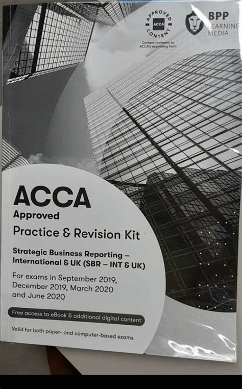 Acca Sbl Sbr Aaa Kit Text Bpp Kaplan 2020 21 Hobbies And Toys Books