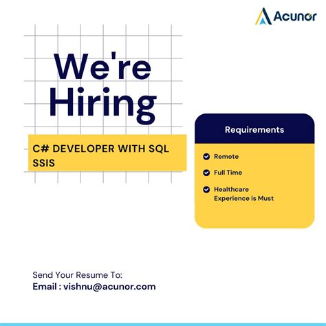 Kolla Vishnupriya On Linkedin Hiring Csharpdeveloper Ssis Sqldeveloper Etldeveloper