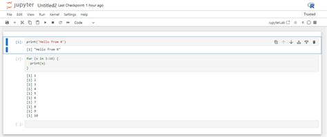 How To Run R Programs Directly In Jupyter Notebook Locally