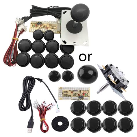 Amazon USB Encoder Games Black Controller Buttons Illuminated Push Buttons For Arcade