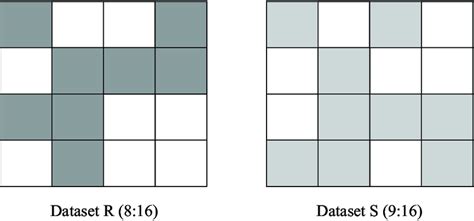 raster cells of datasets r and s download scientific diagram