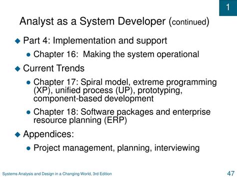 Ppt Chapter 1 The World Of The Modern Systems Analyst Powerpoint