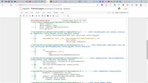 Basic Error While Web Scraping Using Selenium And Edge With Python Stack Overflow