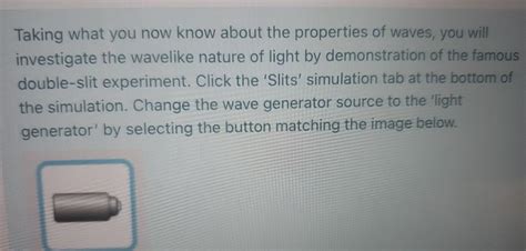 Solved Launch The Wave Interference Simulation From The Chegg Com
