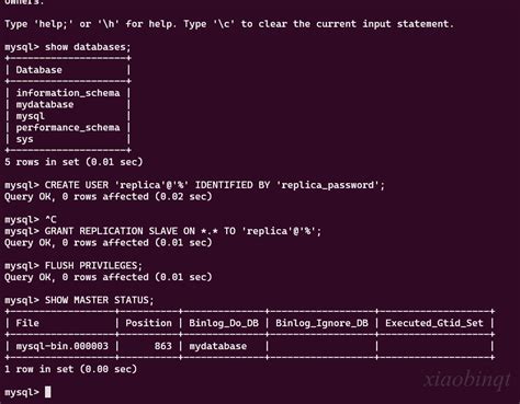 Ubuntu Jammy Mysql80 搭建主从 Xiaobinqt 博客 技术改变生活 Ubuntu Jammy Mysql80 搭建主从 Xiaobinqt 博客 技术改变生活
